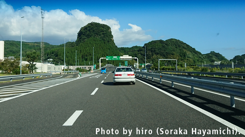 E78東九道 上り行き（加治木JCT～国分IC）