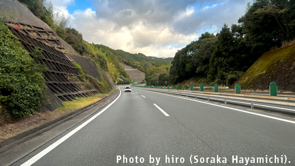 E32高知道 上り行き（高知IC～川之江JCT）